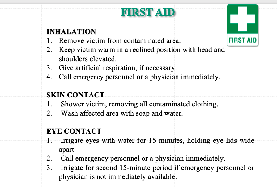 Chemical Safety | Official website of Jawaharlal Nehru Centre for ...